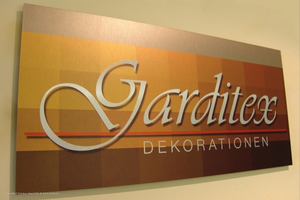 Schilder aus Butlerfinish