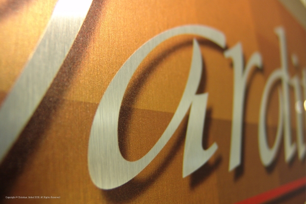 Schilder aus Butlerfinish