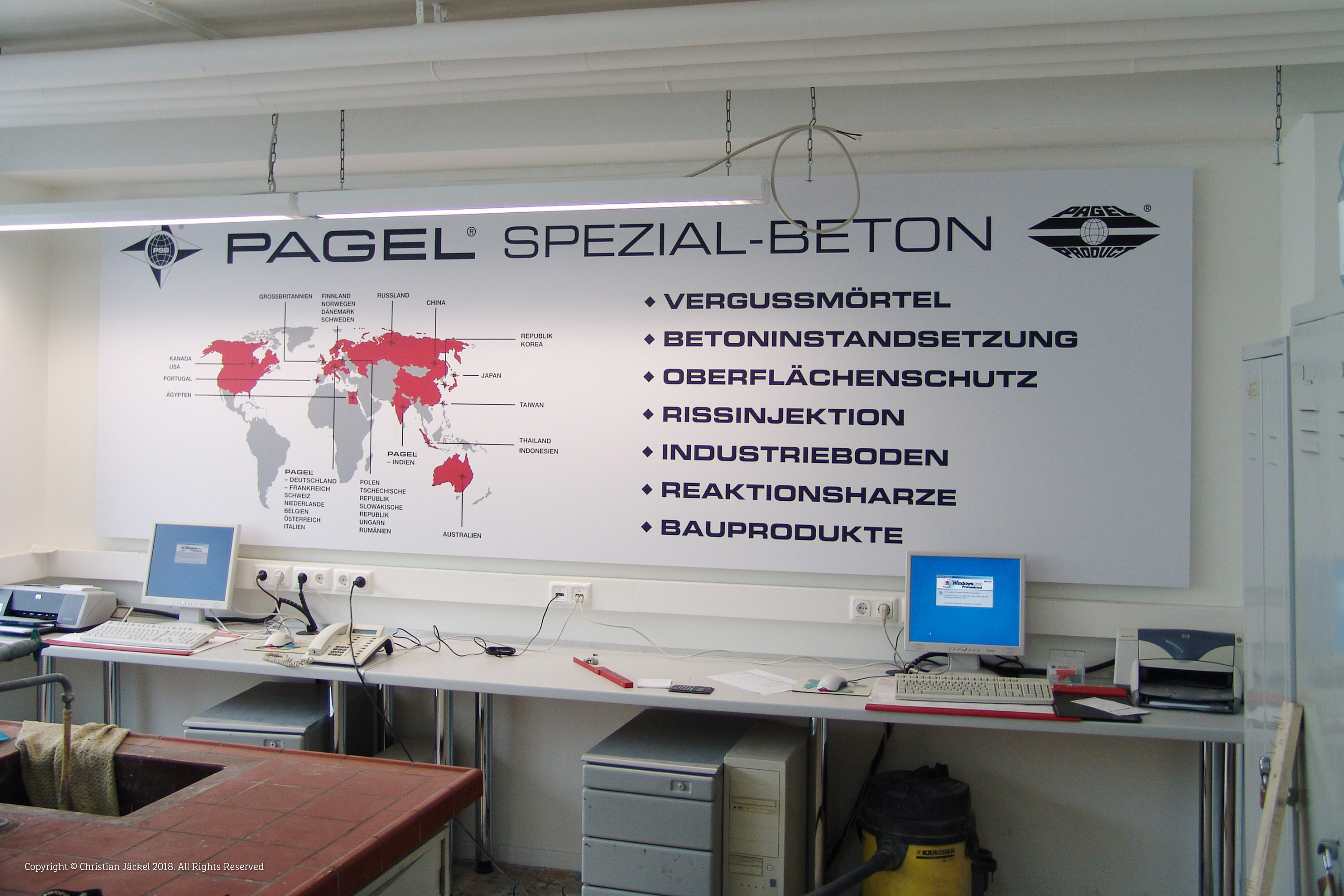 Schilder aus Dibond & Co.